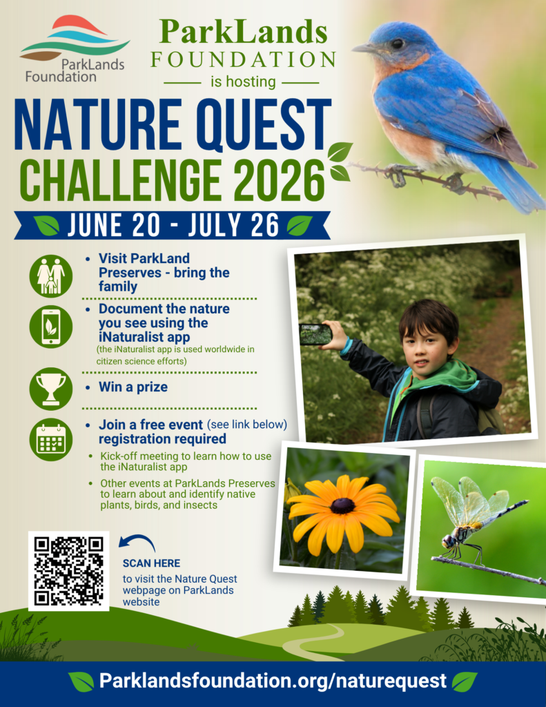 ParkLands Foundation Nature Quest Challenge and Partner Events (June 20 ...